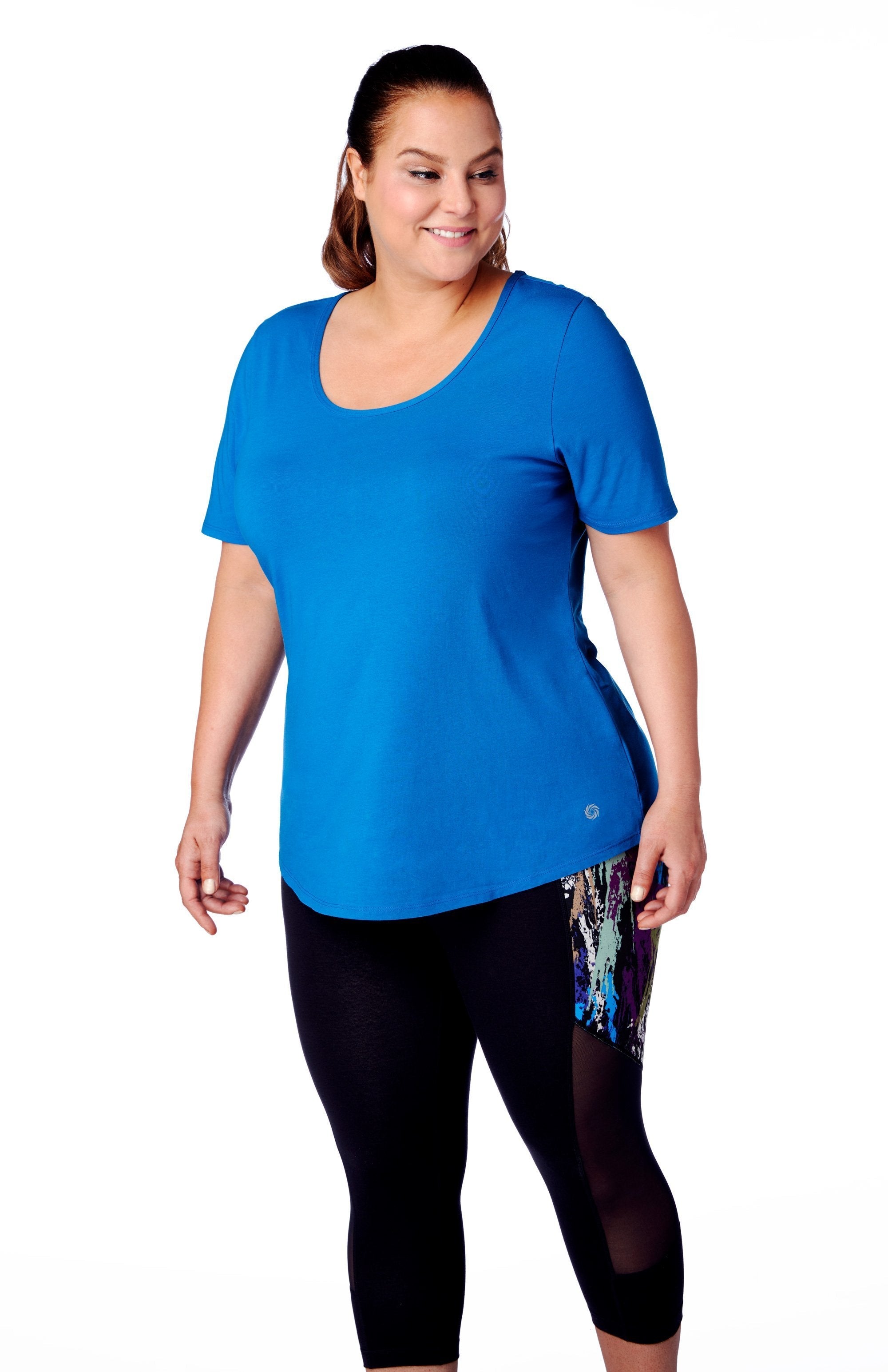 Ocean Mist Nancy Tee – Rainbeau Curves